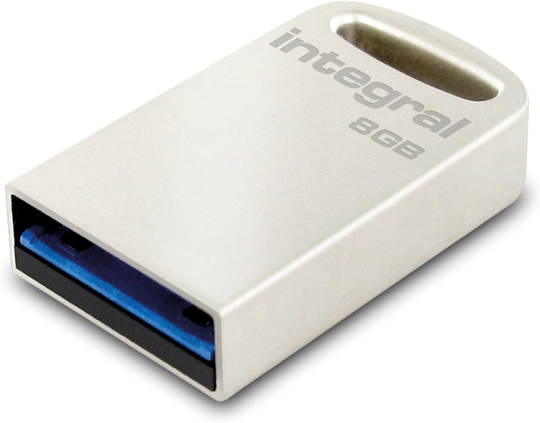 Integral INFD8GBFUS3.0 Fusion 8 GB USB 3.0 Flash Drive - Silver ...