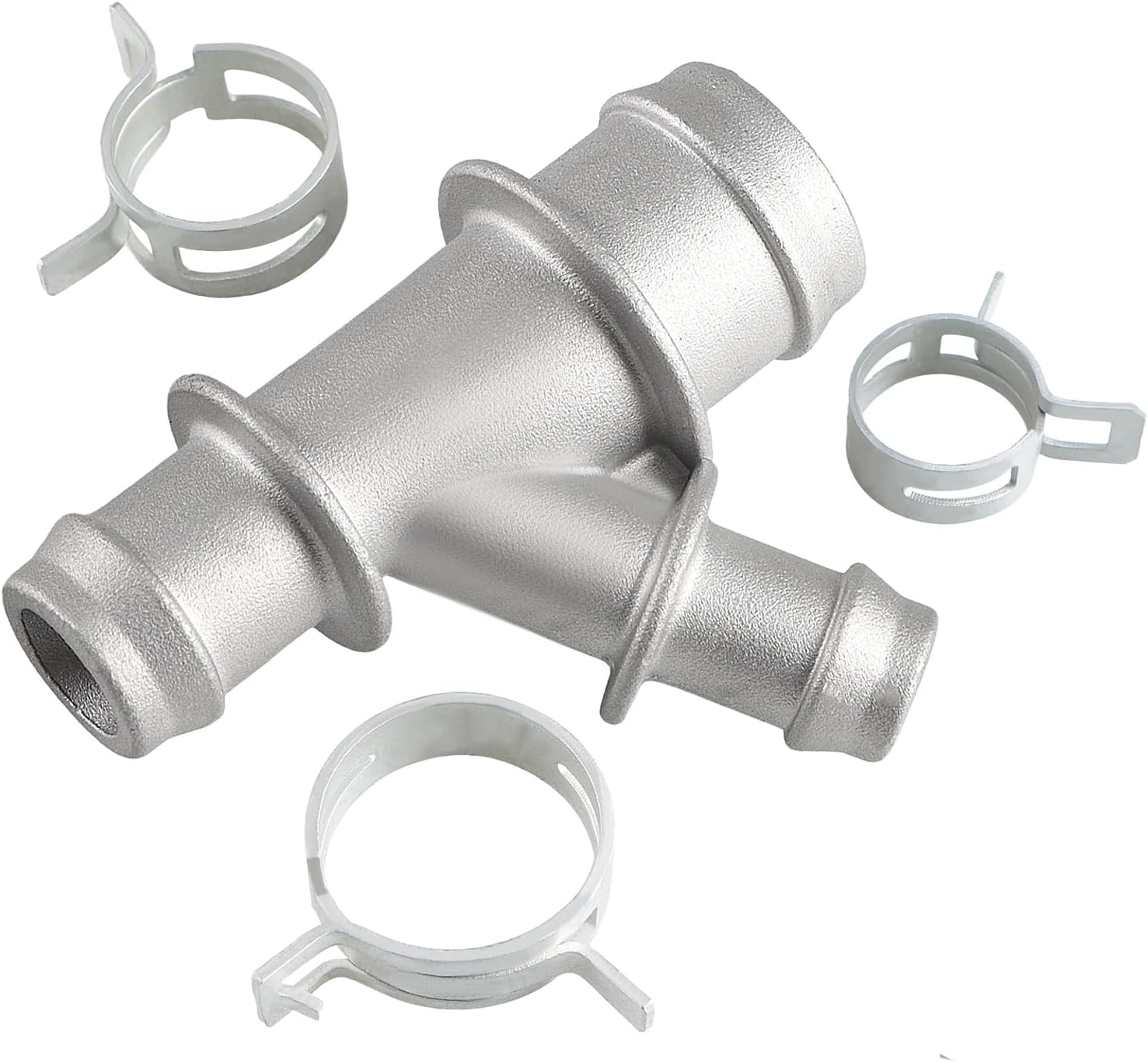 Amazon.com: FUSCH Upgraded Aluminum Coolant Hose Junction Connector ...