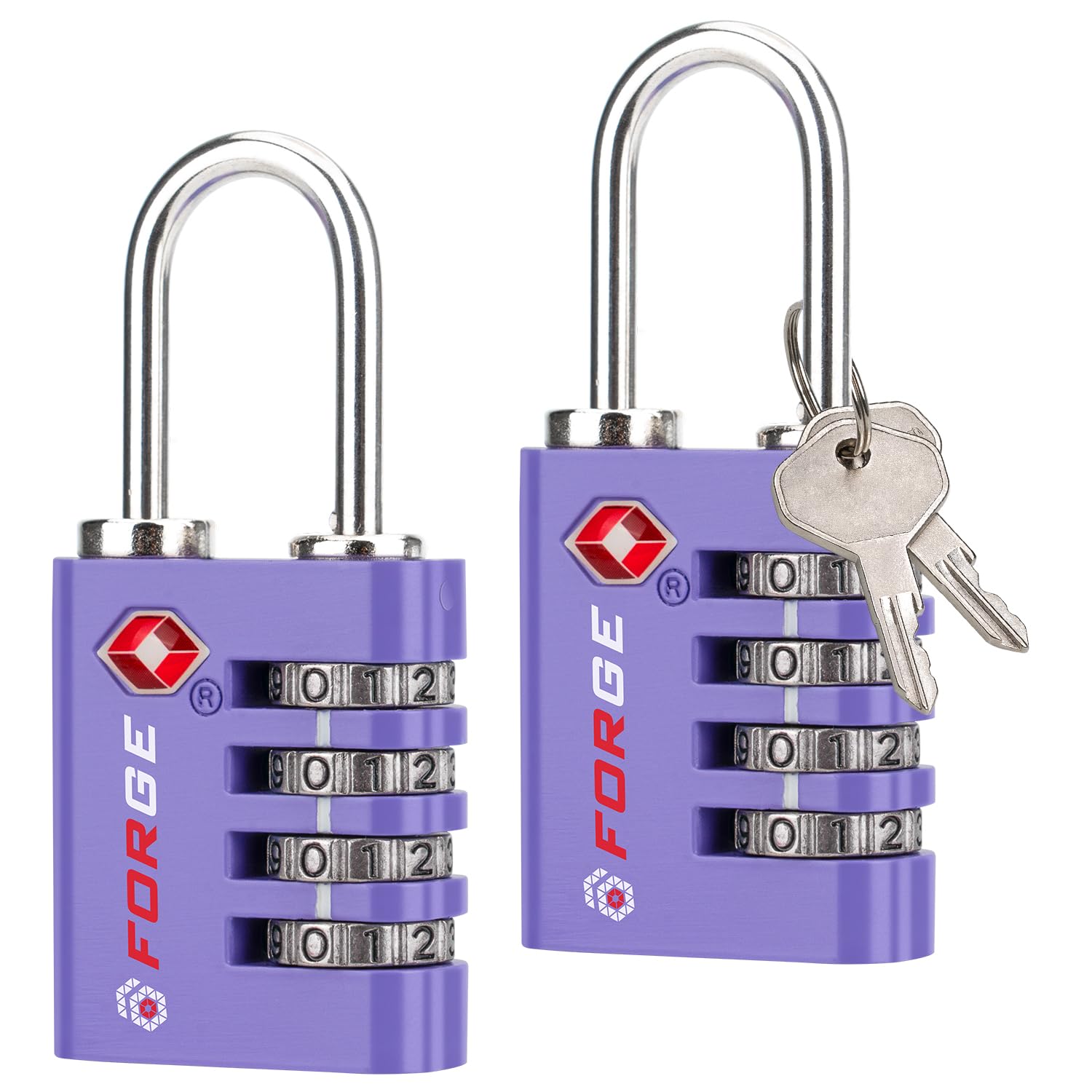 Snapklik.com : Forge Dual-Opening: Key Or Combination Access Lock, TSA ...