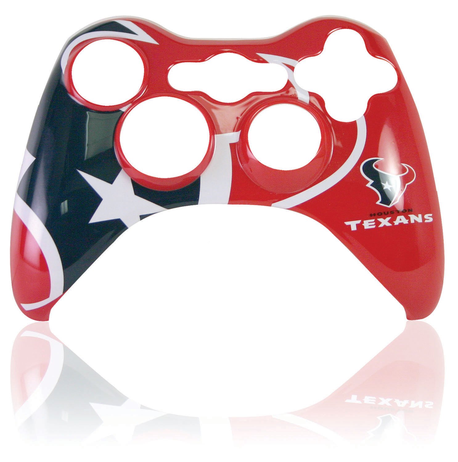 Amazon.com: Xbox 360 Official NFL Houston Texans Controller Faceplate ...