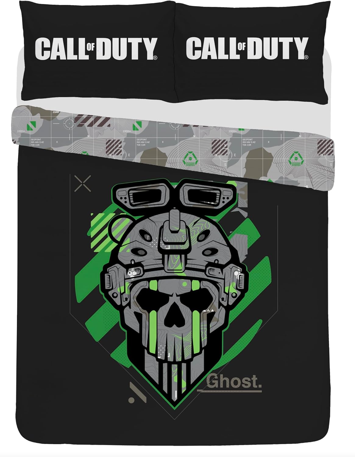 Call of Duty Double Duvet Cover Set | Official COD Polycotton Bedding ...