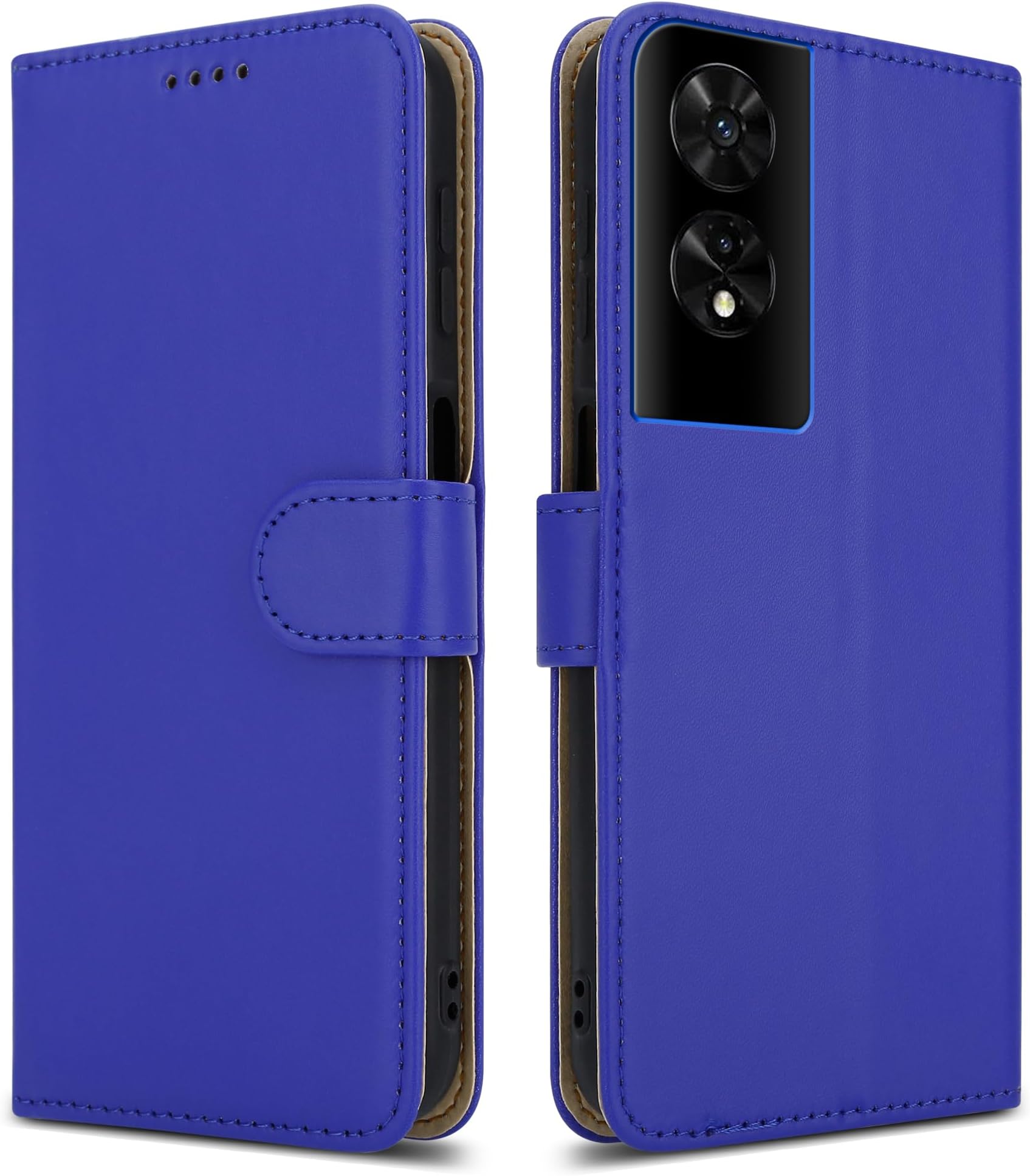 PIXFAB for TCL 505 Case - Leather Wallet Phone Case, Magnetic Book Flip ...