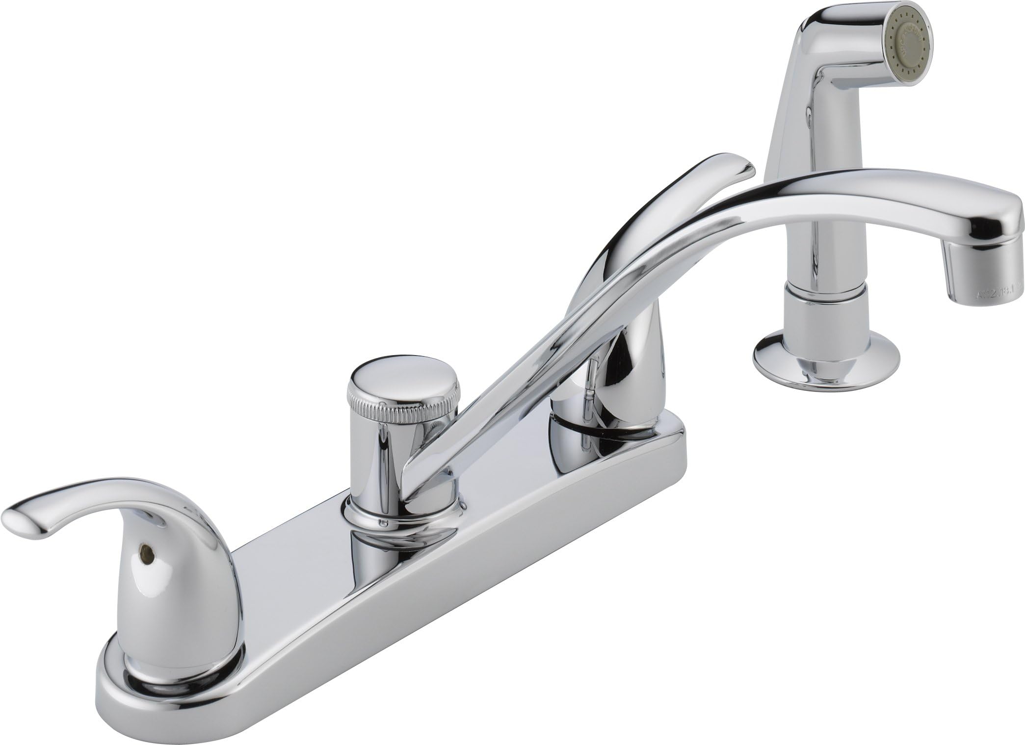 Peerless Faucet P221LF Classic Two Handle Kitchen , Chrome - Touch On ...