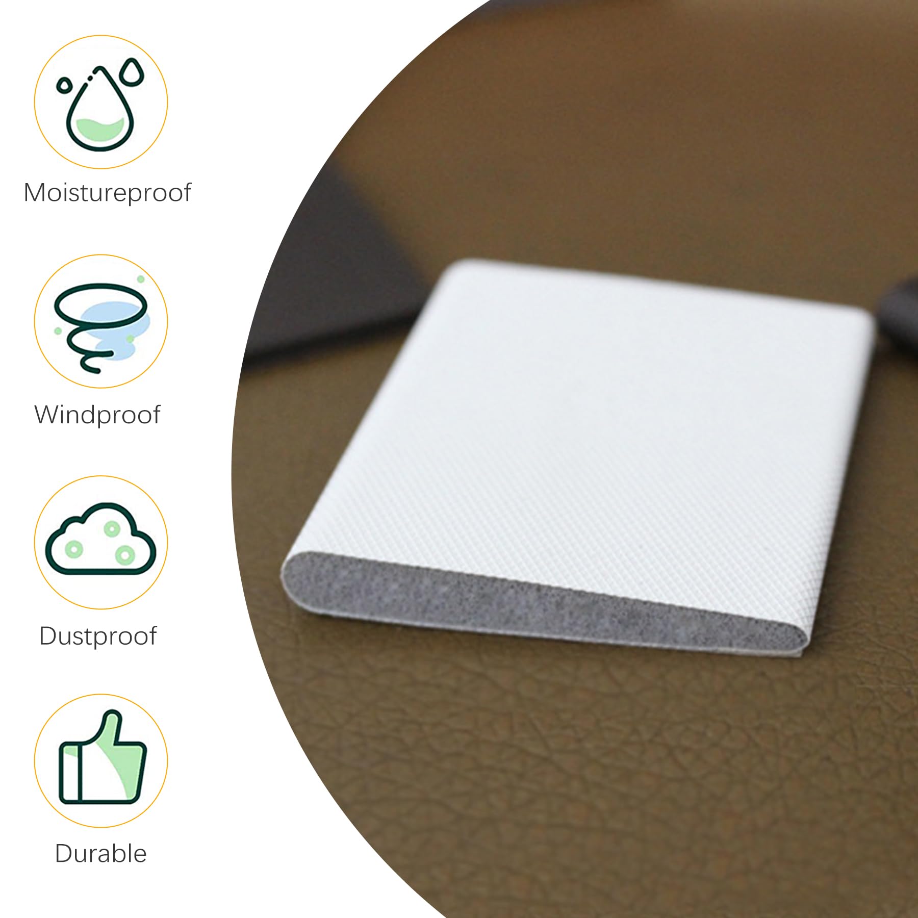 Door Weatherstripping 64-Piece Door Corner Seal Weatherstripping ...