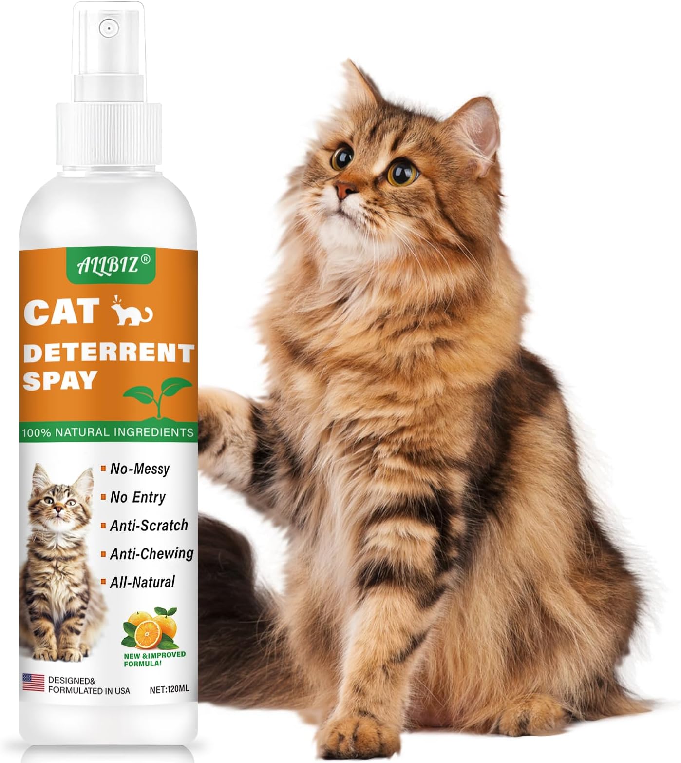 NaturVet No Mark! Stops Cat's Desire to Urine Mark Spray, 16-Ounce ...