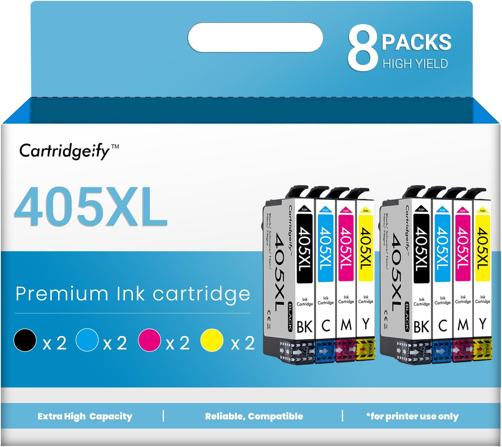 Epson Multipack 405XL Valise, Cartouches d'encre d'origine XL Haute ...