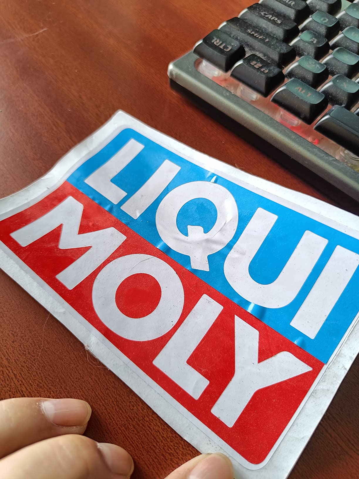 ISEE 360® Liqui Moly Bike Stickers Vinyl Decal Exterior Mudguard Fuel ...