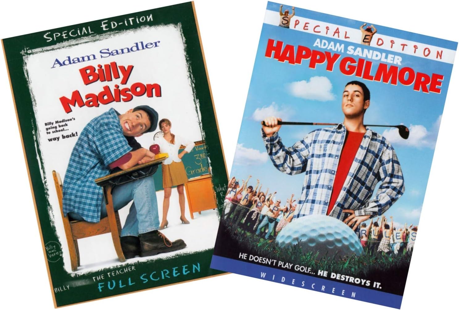 Billy Madison/Happy Gilmore Collection (Full Screen Edition): Amazon.ca ...