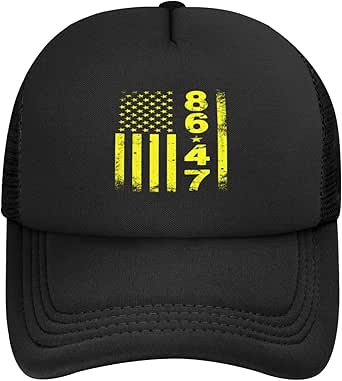 8647 Hat Fdt Fu47 Fuck T for Prison Impeach Anti T Prisoner Mesh Hat ...