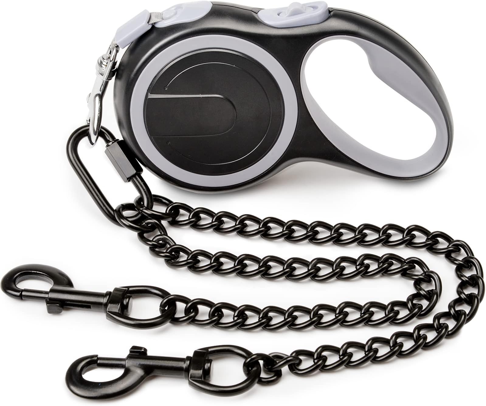 KOOLTAIL Dual Retractable Dog Lead - Heavy Duty Double Headed 5 m / 16 ...