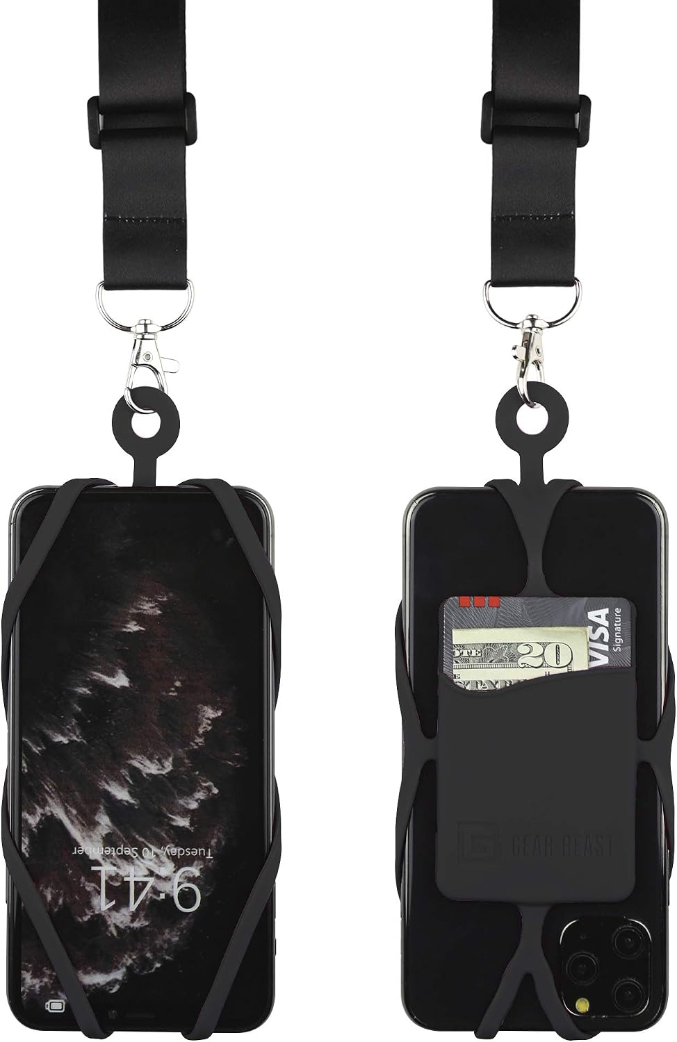 Amazon.com: Gear Beast Cell Phone Lanyard with Adjustable Neck Strap ...