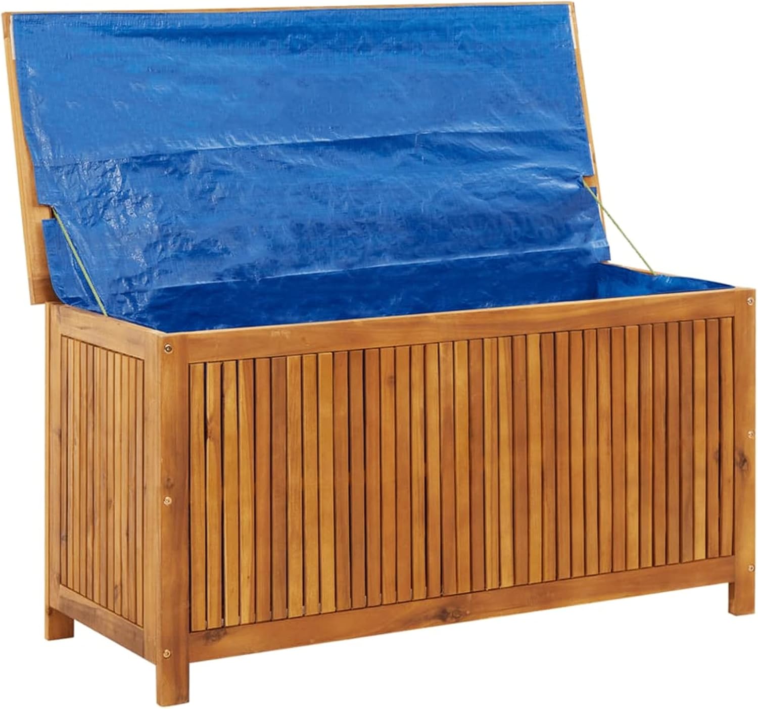 Yolola Garden Storage Box, Outdoor Storage Box, Wooden Garden Storage ...