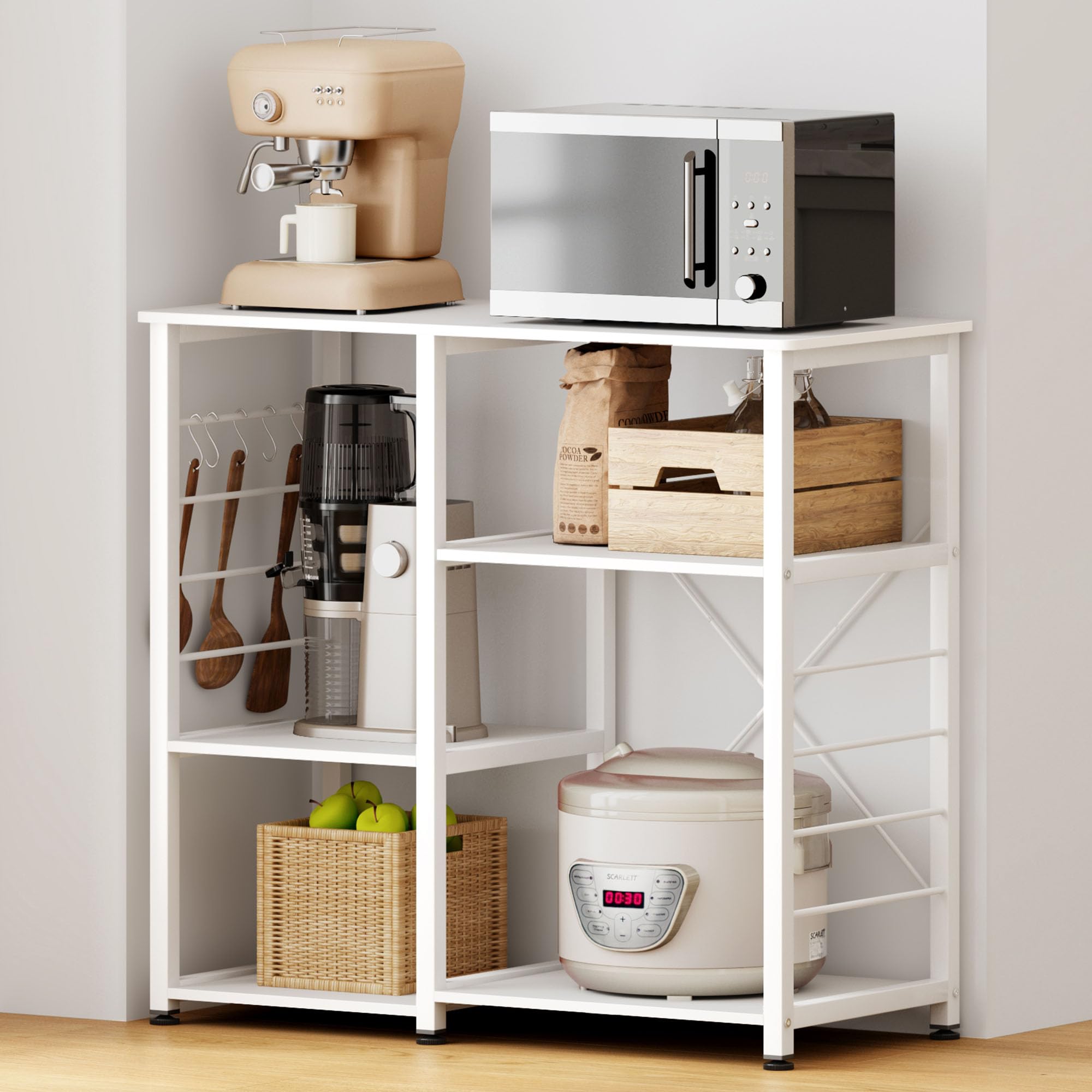 Snapklik.com : Soges Kitchen Standing Bakers Rack, Utility Microwave ...