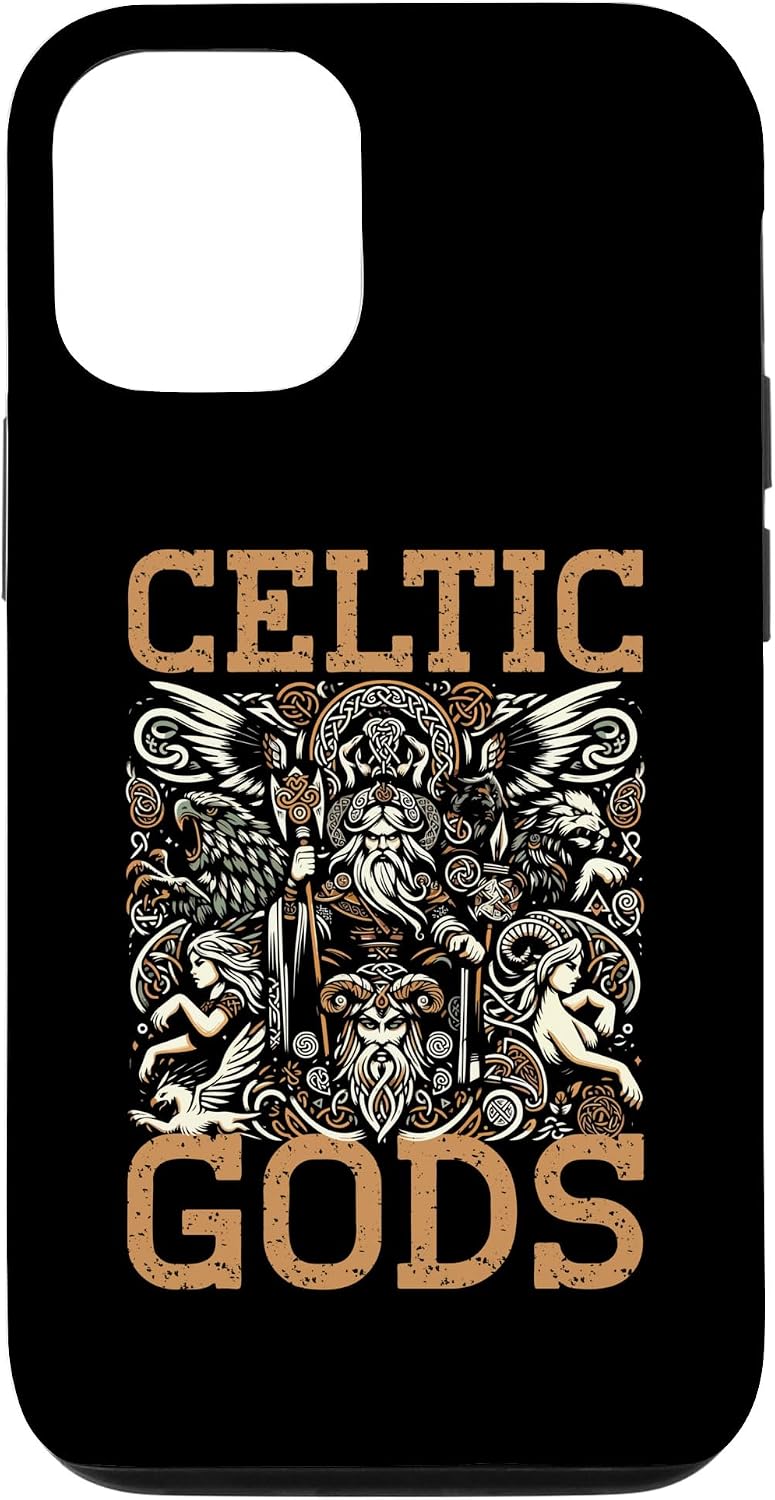 Amazon.com: iPhone 15 Celtic Gods Norse Mythology Warrior Irish Scotish ...
