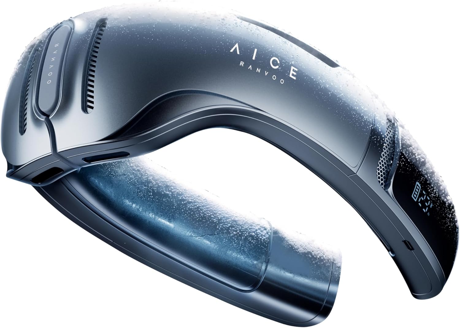 Amazon | 【無類の冷却性能 AICE LITE】RANVOO 2025新色登場 ネッククーラー 冷却プレート 首掛け扇風機 全周ペルチェ素子冷却 360度立体冷風 冬夏兼用 上下出風 ...