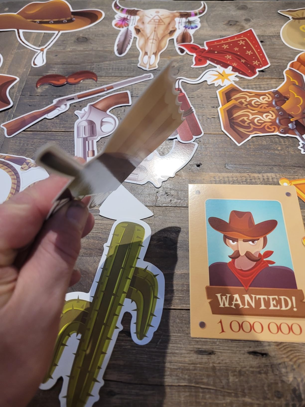 West Cowboy Photo Booth Props, Cowboy Party Decorations Birthday ...