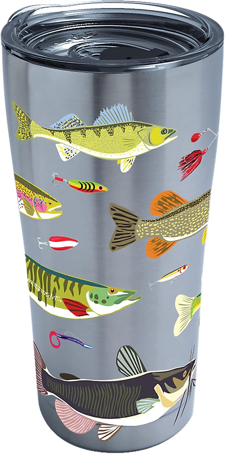 Amazon.com | Tervis Freshwater Fish and Lures Triple Walled Insulated ...