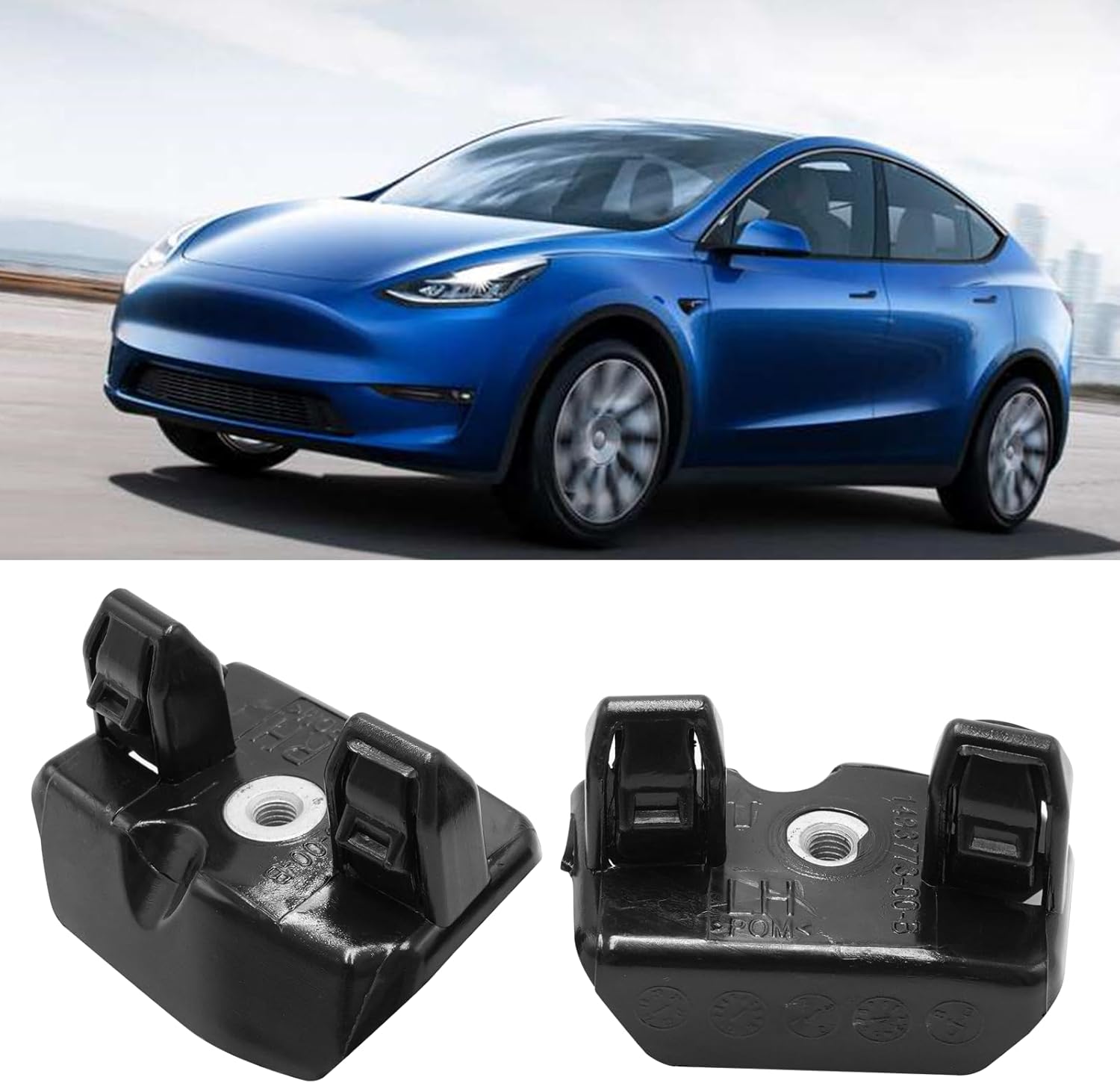 Amazon.com: Jaronx Compatible with 2020-2024 Tesla Model Y Front Bumper ...