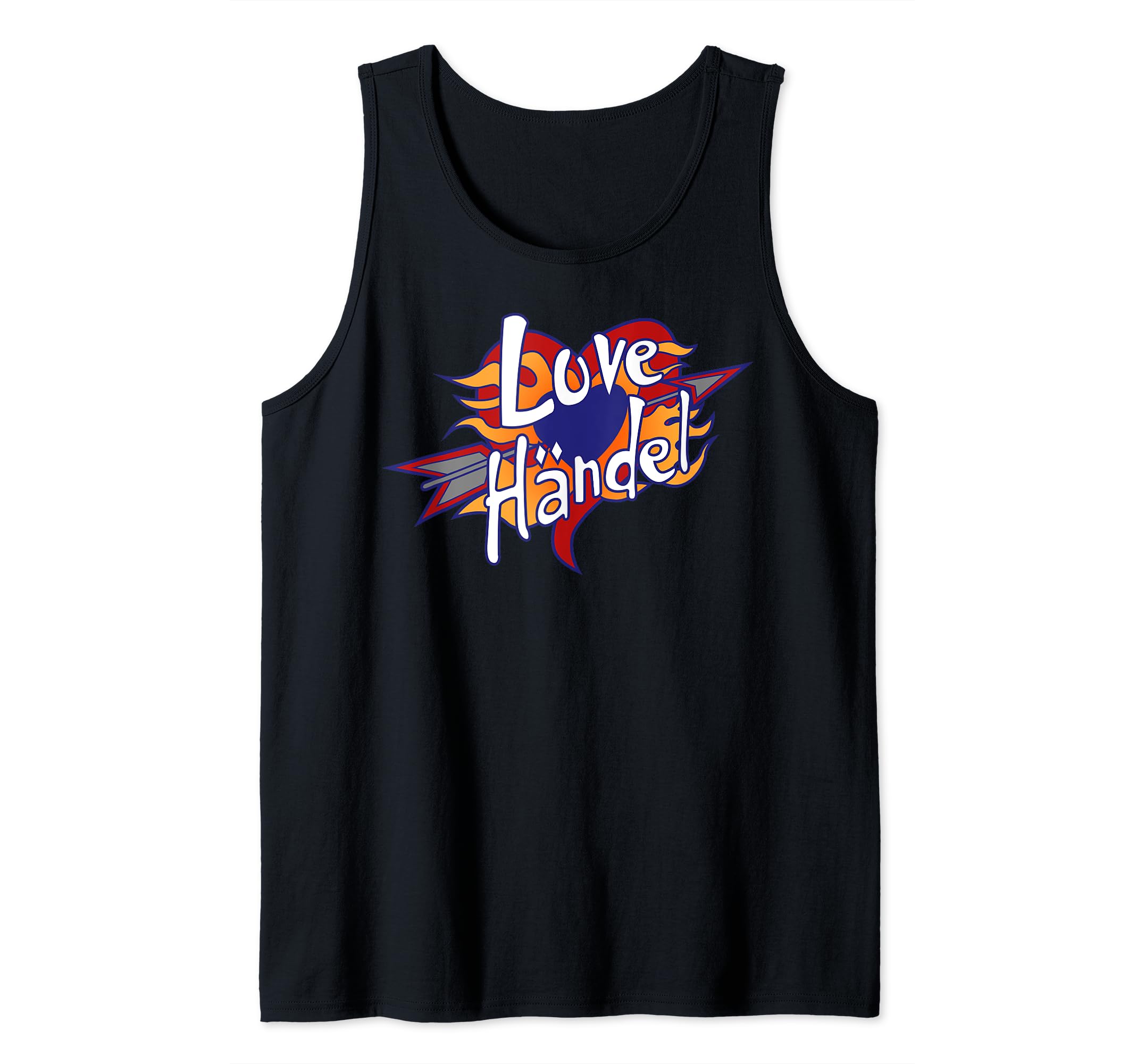 Amazon.com: Disney Phineas And Ferb Love Handle Logo Tank Top ...