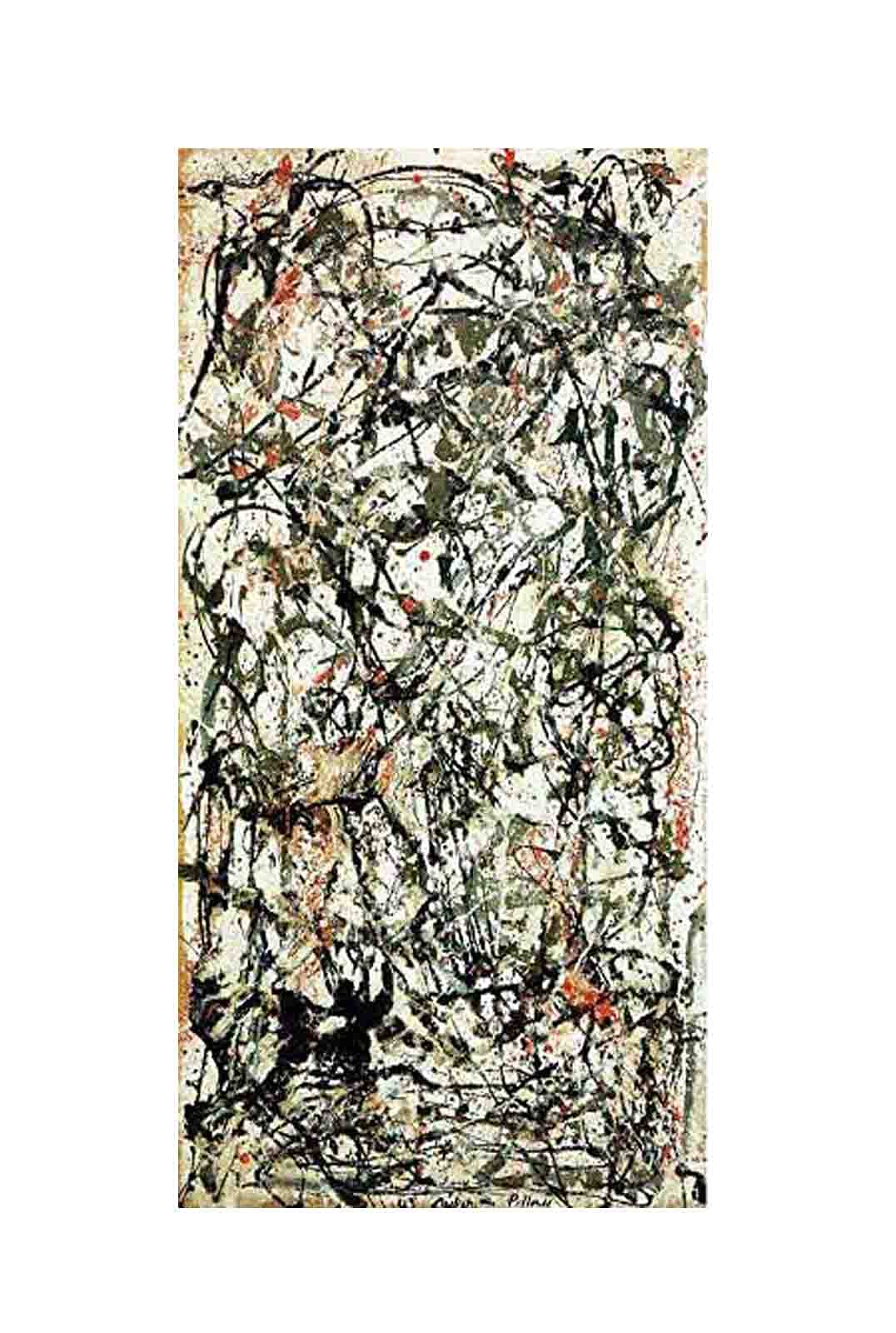Jackson Pollock Enchanted Forest