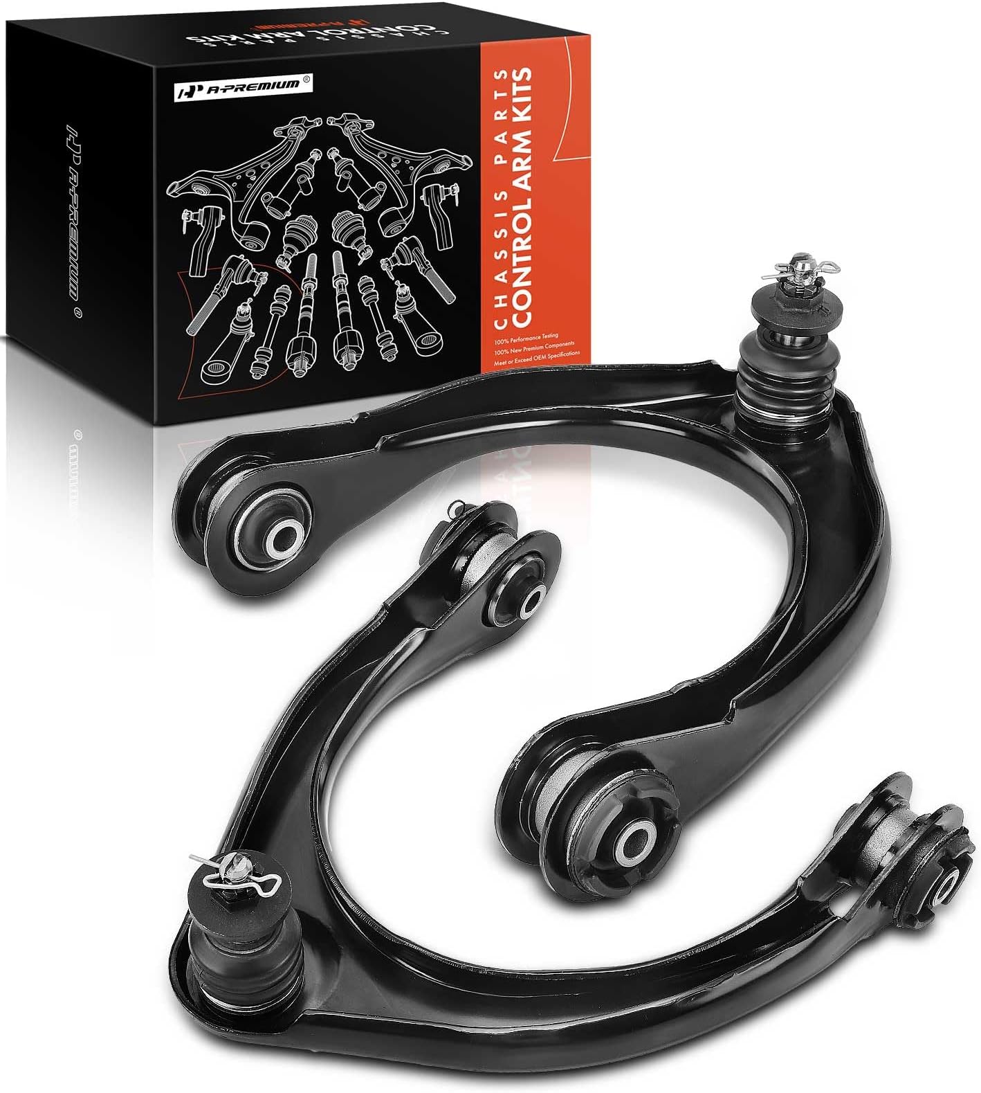 Amazon.com: A-Premium 2 x Front Lower Control Arm, with Bushing ...