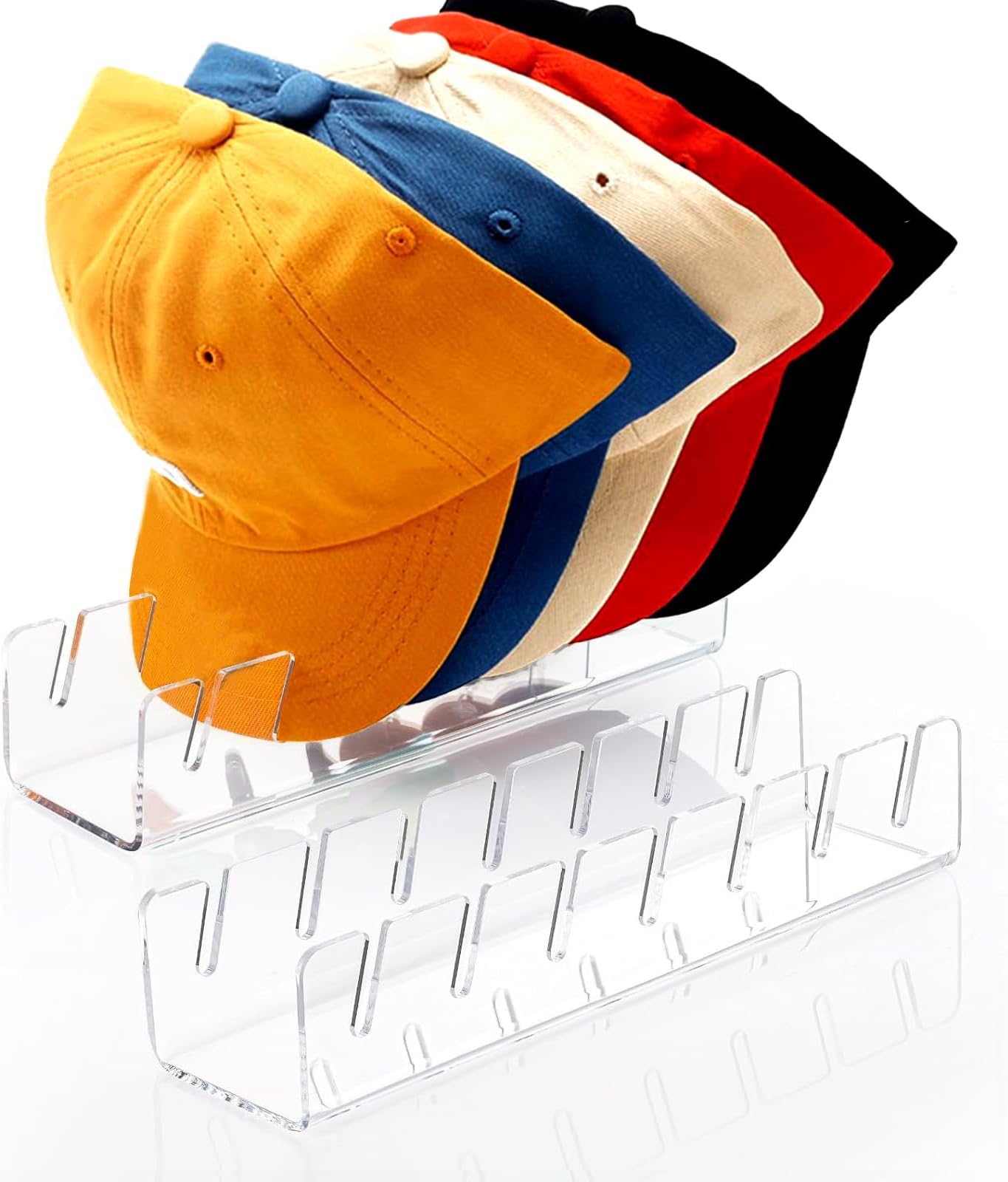 Amazon.com: Hat Stand for Baseball Caps Display and Organizer, 2 Pack ...