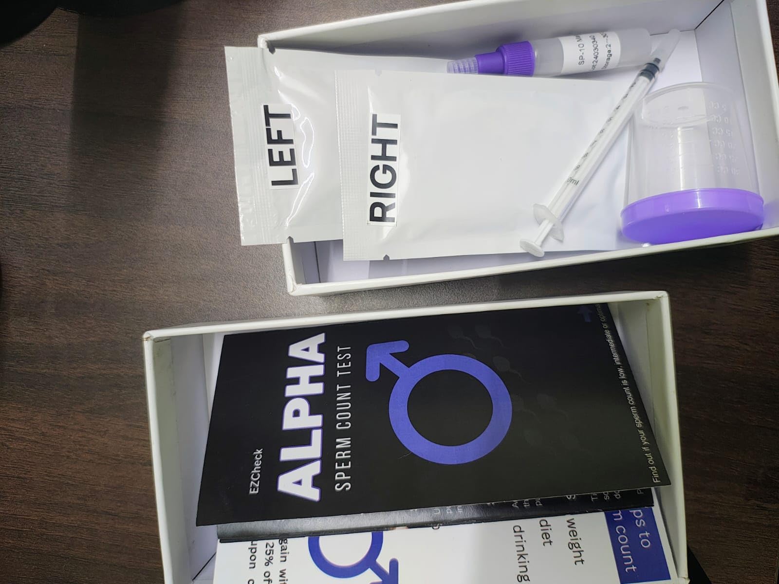 Neodocs EZ Check Alpha sperm count test kit | Check your sperm count ...