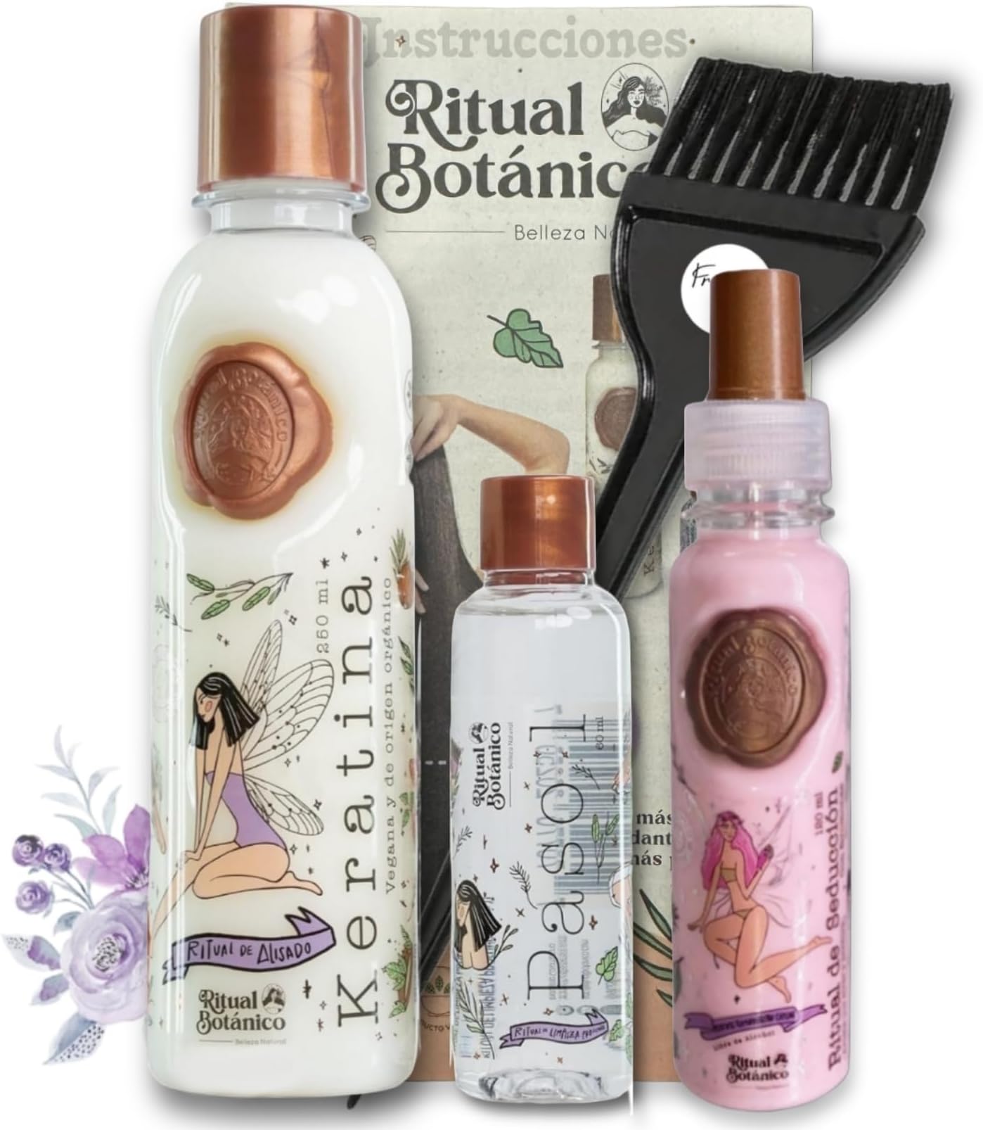 Amazon.com : RITUAL BOTANICO Keratina Organica 250 ML - 12 Aceites ...