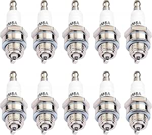 Amazon.co.jp: 5/10 個スパークプラグ 2 ストローク L7T BM6A BPMR7A RCJ6Y RCJ7Y WSR5F 33cc-49cc トリマーブロワーチェーンソー ...