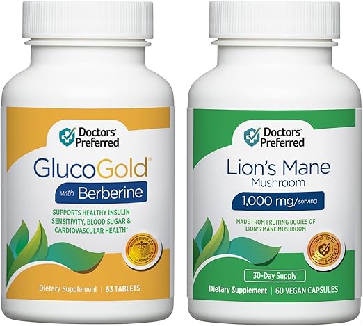 Amazon.com: DOCTORS' PREFERRED GlucoGold with 1500mg per Day of ...