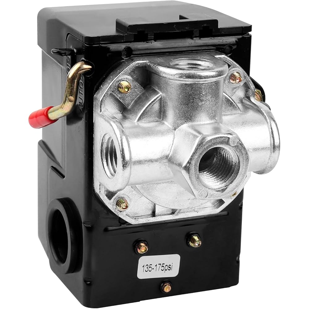 $3/mo - Finance Air-Compressor Pressure Switch 135-175 psi 4 Port 26 ...
