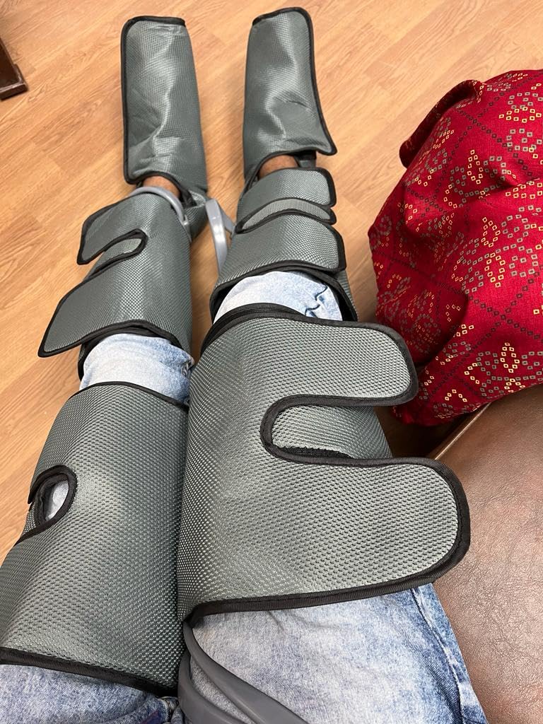 ARG AROGYA Air Compression Leg Massager/Foot and Calves Leg Compression ...