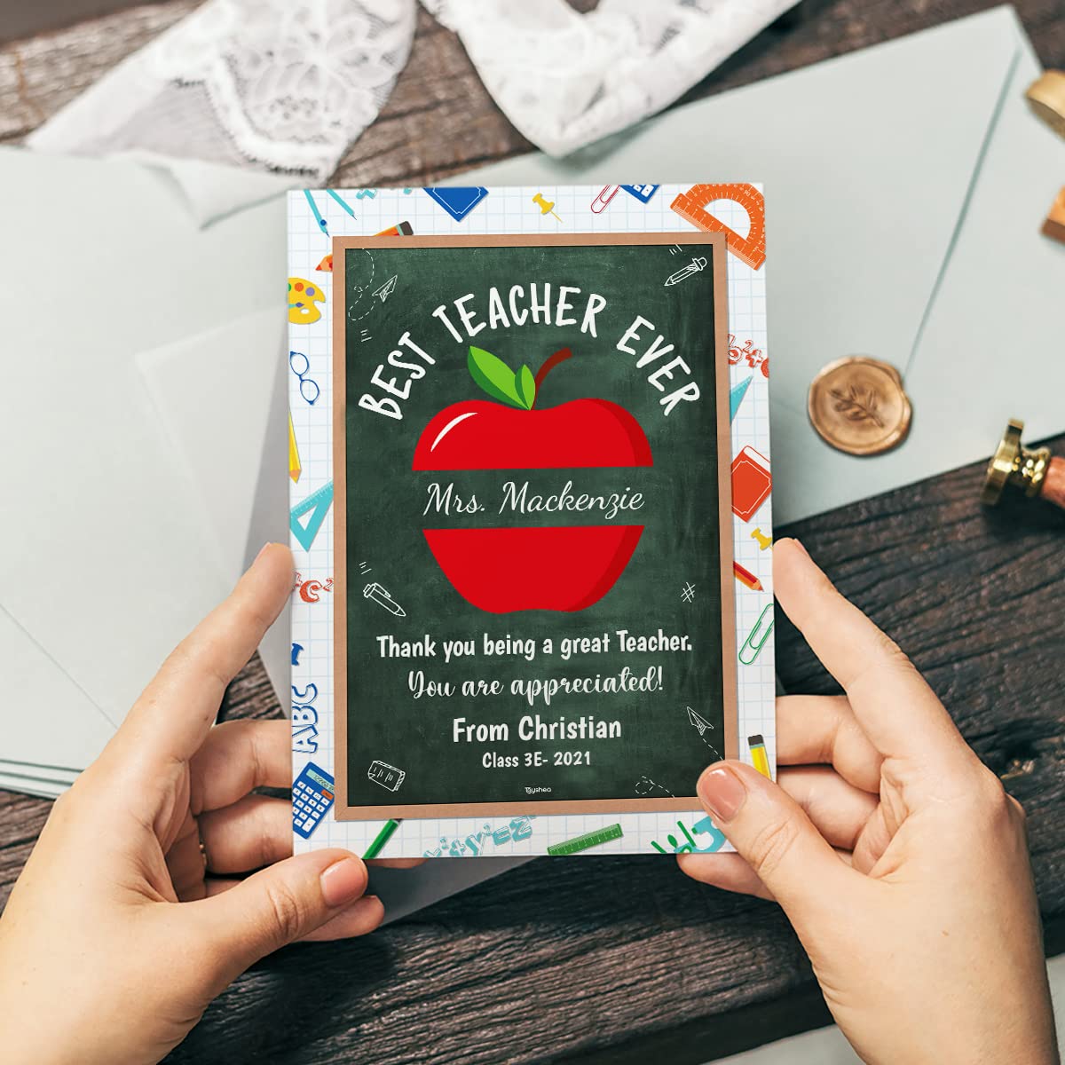 Christian Teacher Appreciation Cards