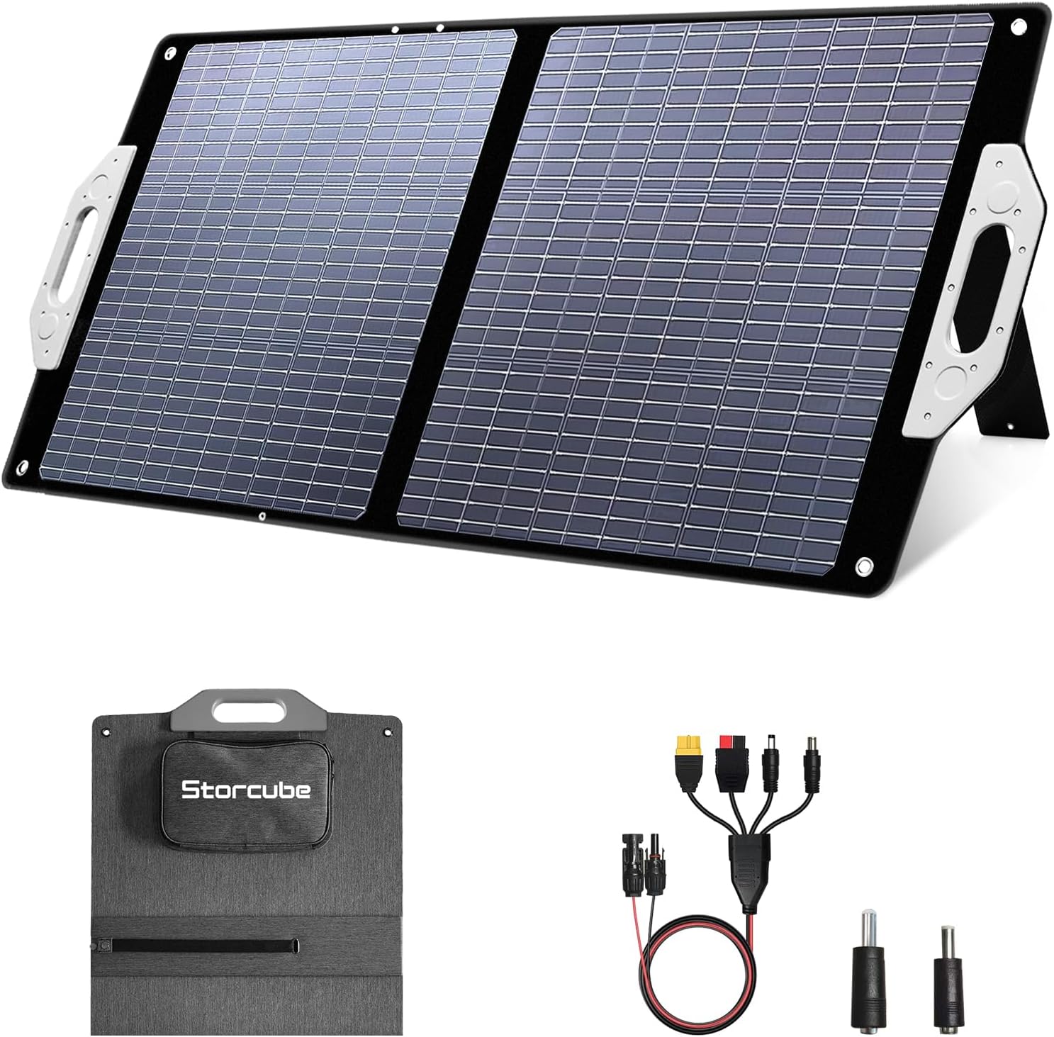 Amazon.com : STORCUBE-100W-Portable-Solar-Panel for Power Station ...