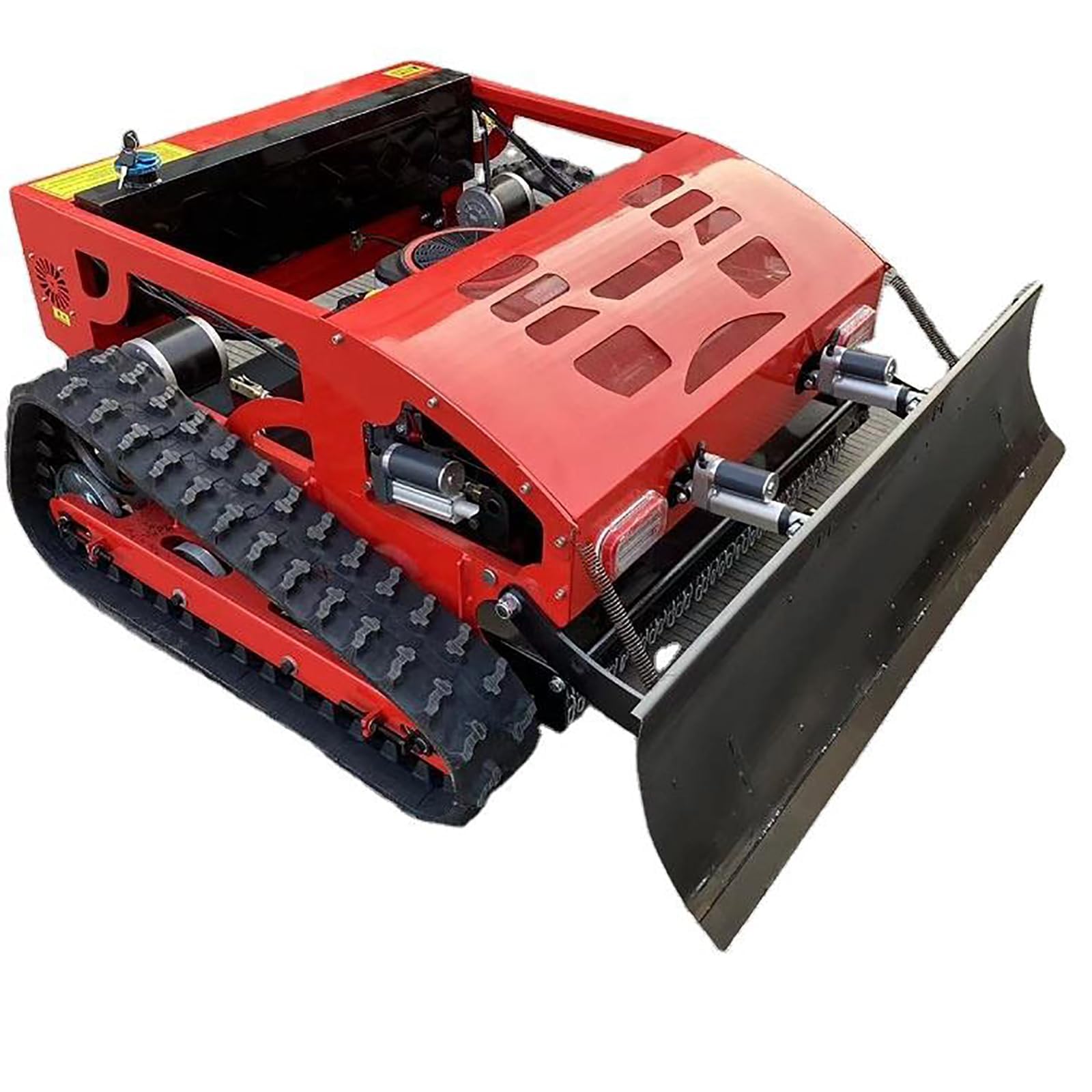 Hybrid Gas-Electric Robotic Lawnmower with Snow Shovel, 7.5hp Robotic ...