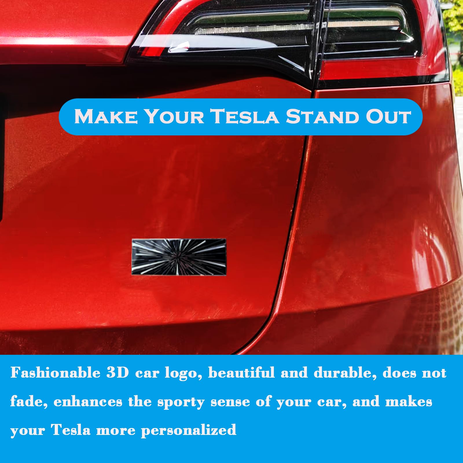 Snapklik.com : YHCDSEA Dual Motor Badge Emblem Sticker Plaid Decor ...