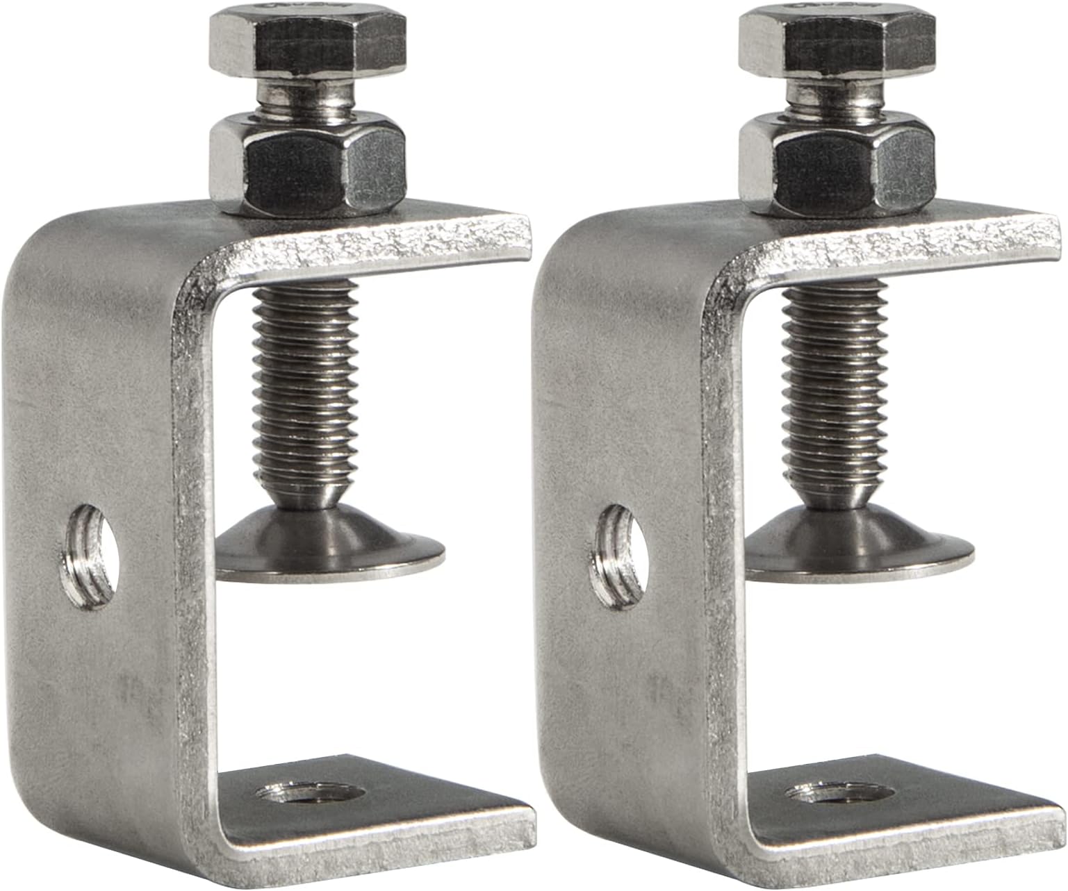 WEKBOSS Small C Clamps for Woodworking 21 mm, Heavy Duty Stainless ...