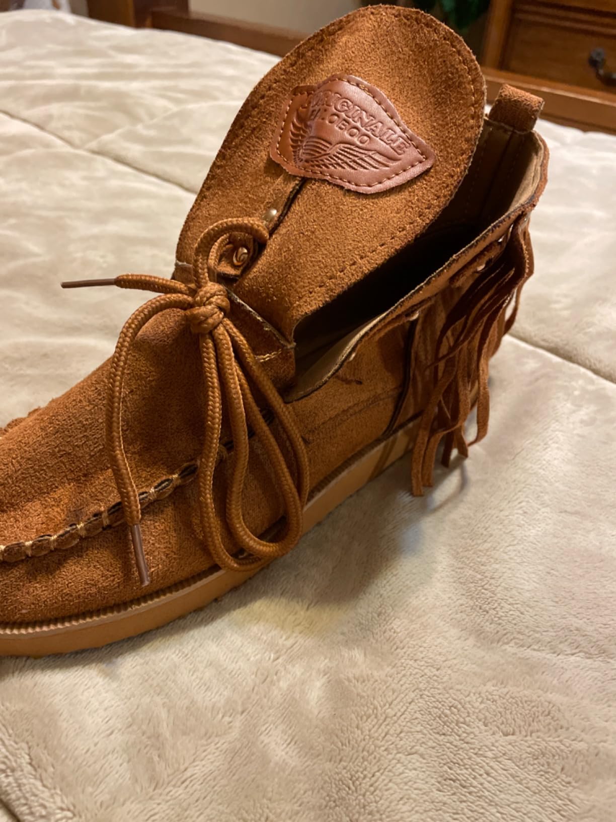 Amazon.com | Hbeylia Boho Ankle Booties For Women Ladies With Fringes ...