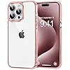 Amazon.com: JJGoo Compatible with iPhone 15 Pro Case Clear, Soft Clear Fiexible TPU Phone Cases ...