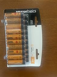 Amazon.com: Amazon Basics 20-Pack AA Alkaline Batteries, 1.5 Volt, Long ...