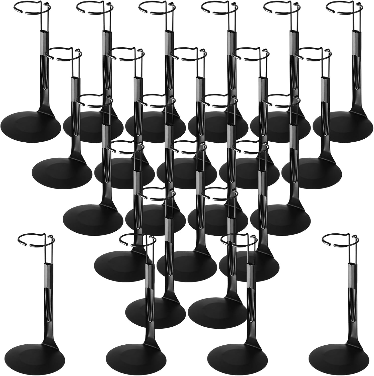 Amazon.com: Yaocom 24 Pcs Doll Stands Adjustable Action Figure Stands ...