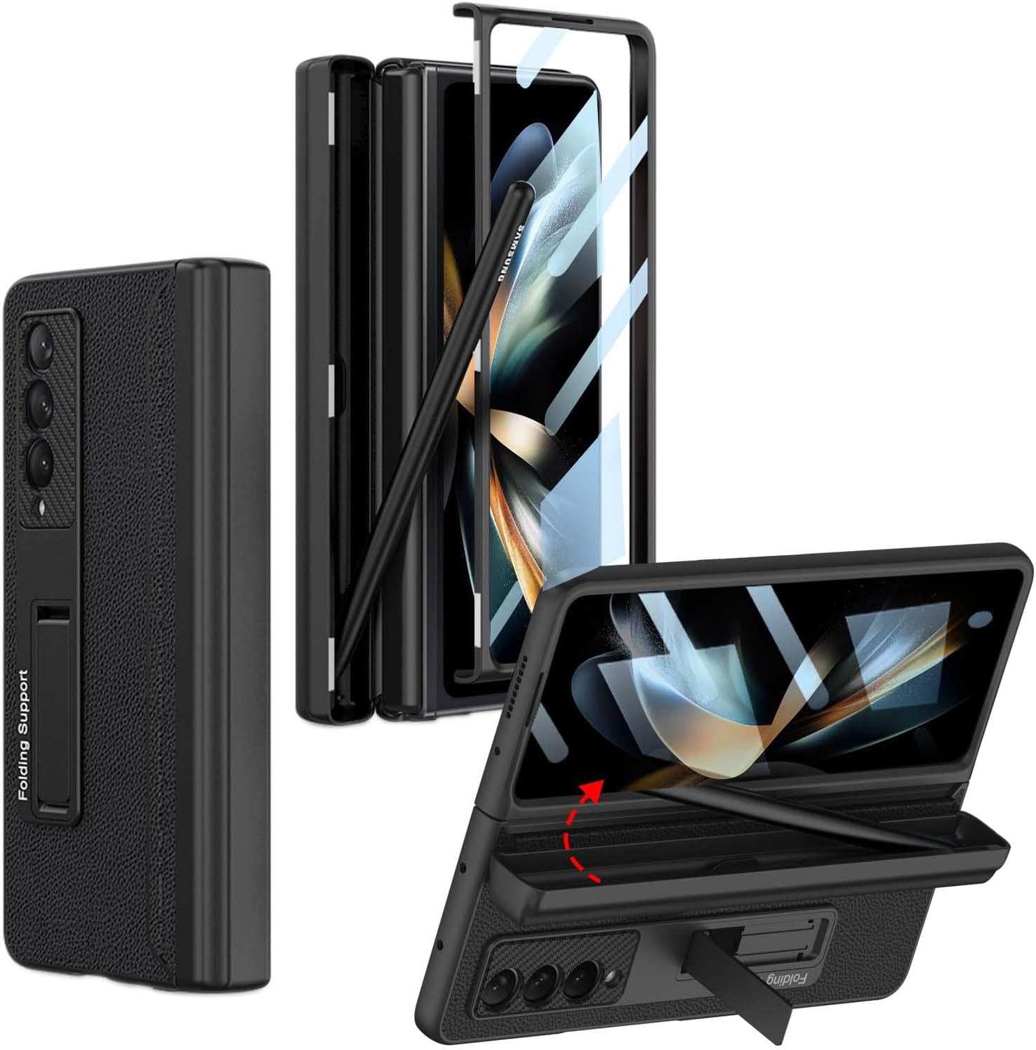 HJCMikee Hinge Protection Series Case for Samsung Galaxy Z Fold 4 5G ...