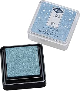 Amazon.co.jp: シャチハタ スタンプパッド いろもよう 光彩 わらべ 水色 （みずいろ） HAC-S1G-PB : 文房具・オフィス用品