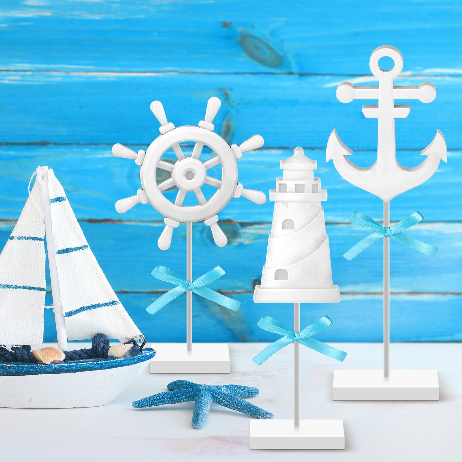 Anchor Centerpieces Ideas Easy DIY Table Centerpiece With A Thrifted