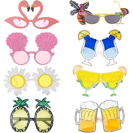 Party Glasses Funny Glasses Novelty Party Sunglasses 6 Pack Pineapple ...