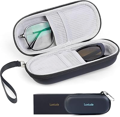 Luxtude Double Glasses Case Hard Shell, Double Botswana | Ubuy