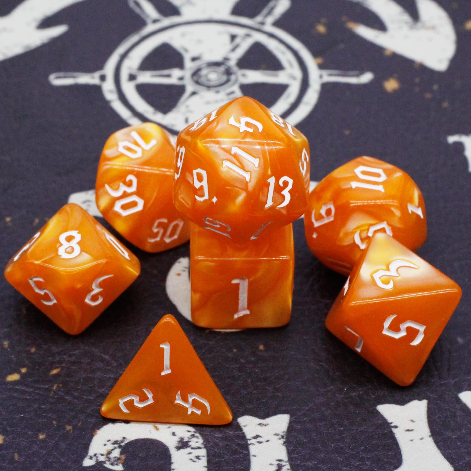 Snapklik.com : DND Dice Set RPG Polyhedral Dice Fit Dungeons And Dragons