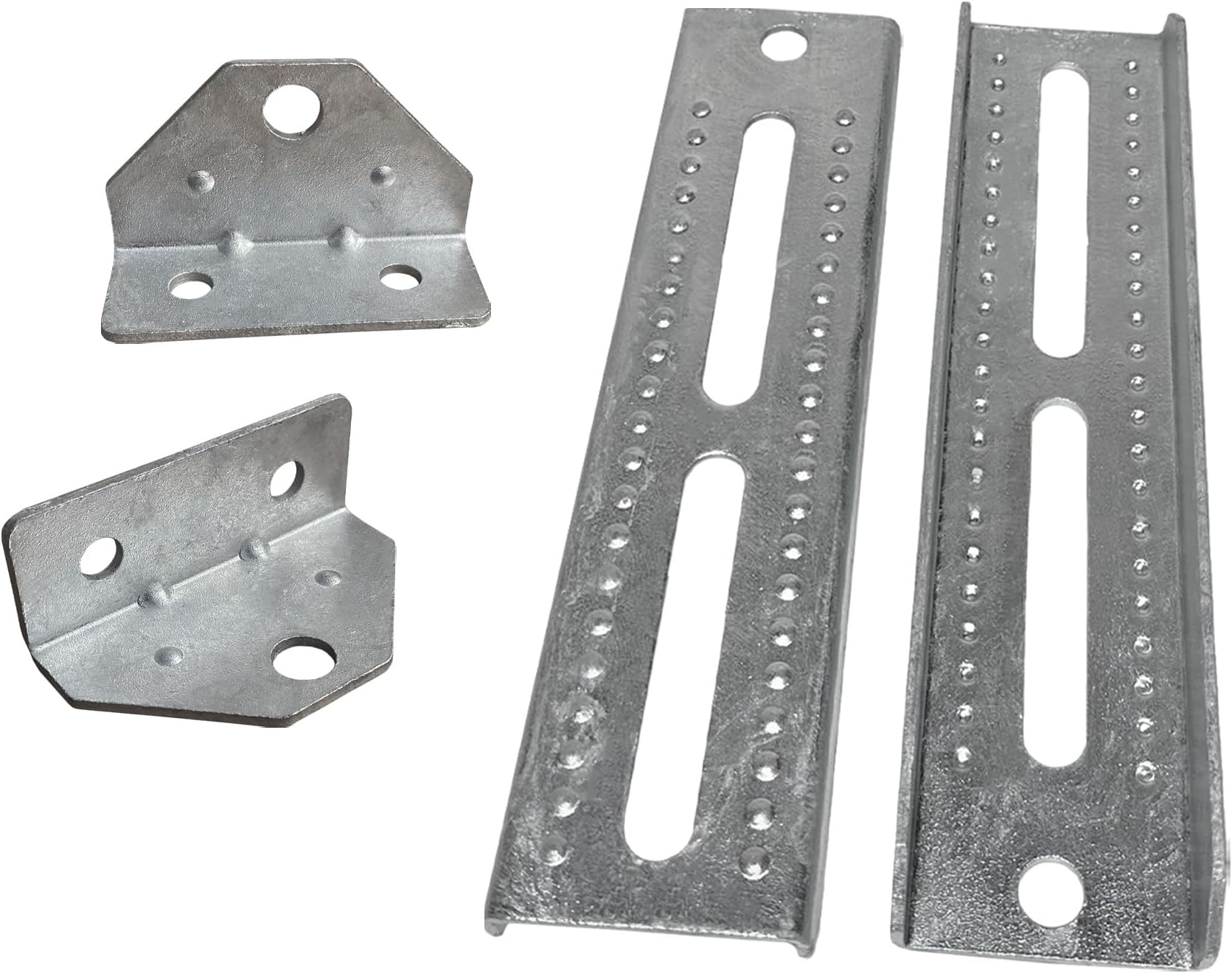 Amazon.com: Sturdy Built (8) 8" Galvanized Swivel Top Bunk Bracket Kit ...