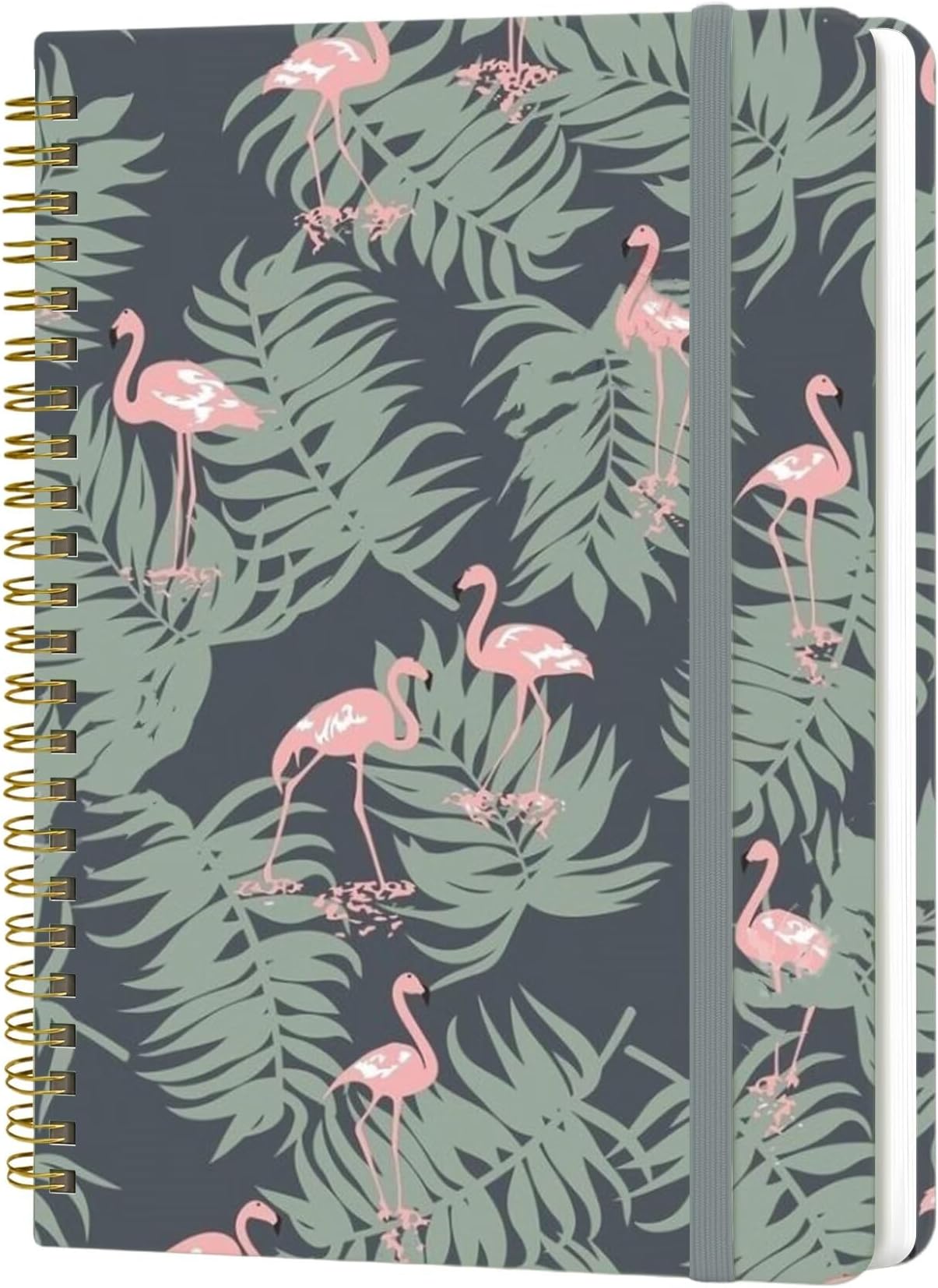 Amazon.com : iampanda Spiral Journal Notebook,Strong Twin-Wire Binding ...
