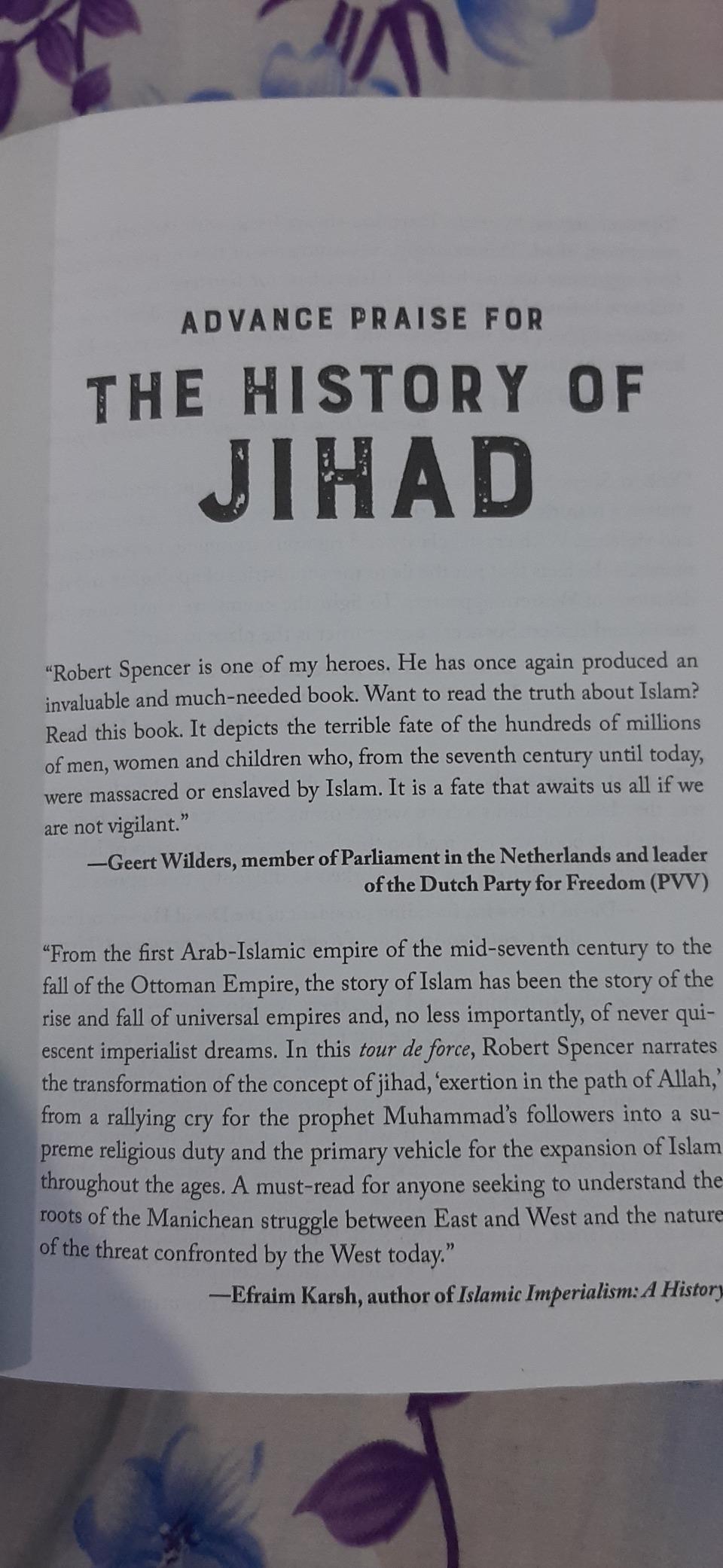 Buy History Of Jihad Book Online at Low Prices in India | History Of ...
